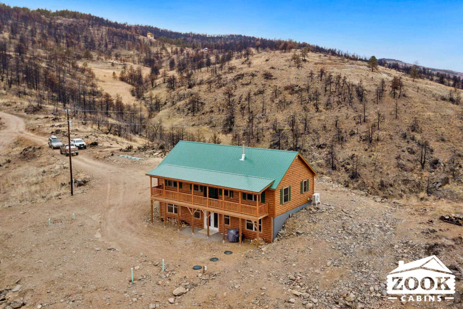 Sunset Ridge Cabin | Rancher | Luxury Log Home | Zook Cabins