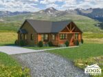 Sunset Ridge Cabin | Rancher | Luxury Log Home | Zook Cabins