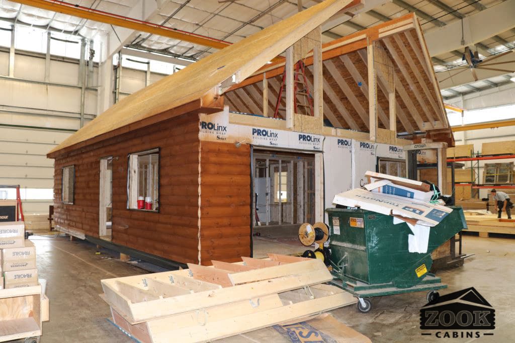 Lovely Chalet Cabin | Amish Built | Zook Cabins