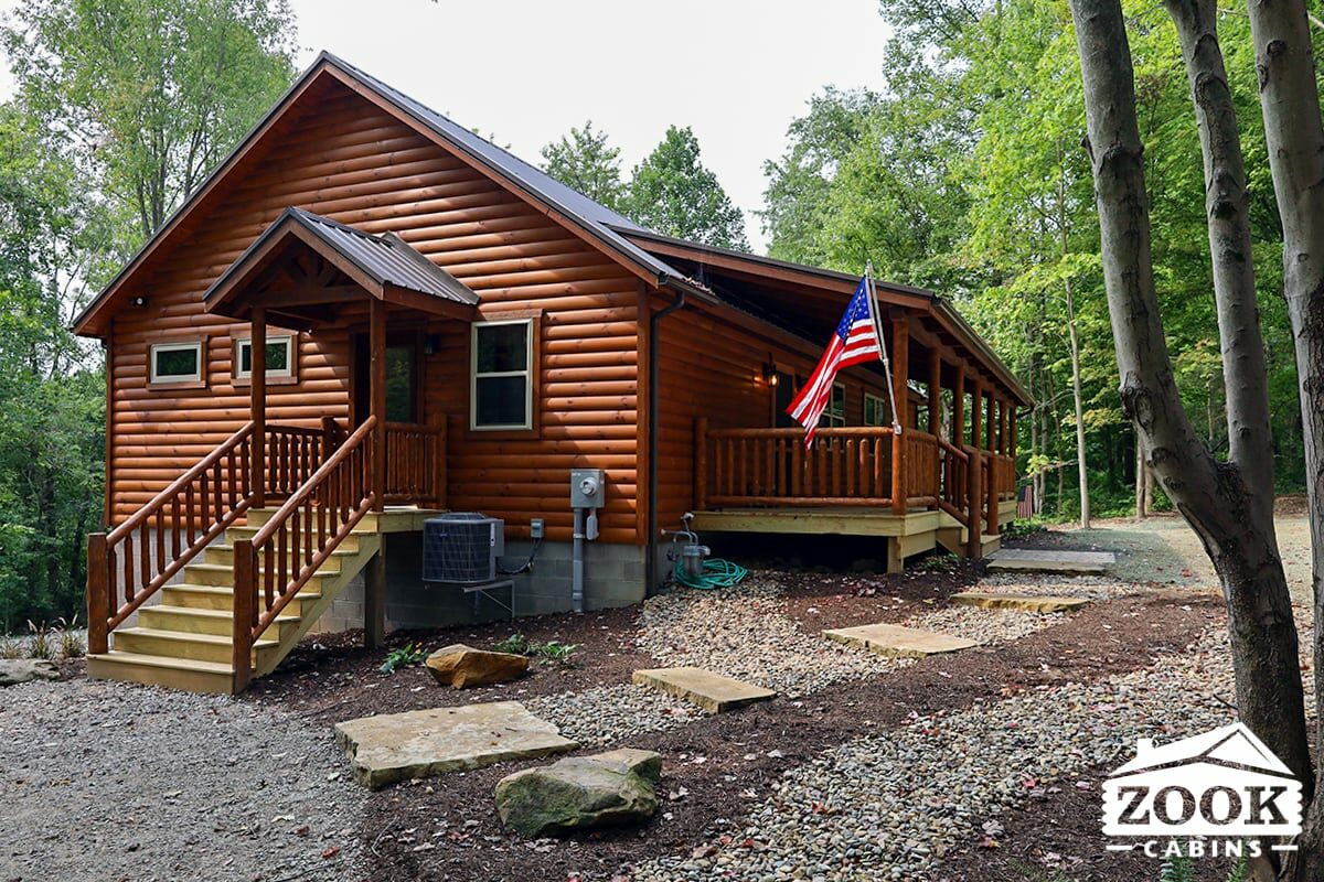 Sunset Ridge Cabin | Rancher | Luxury Log Home | Zook Cabins
