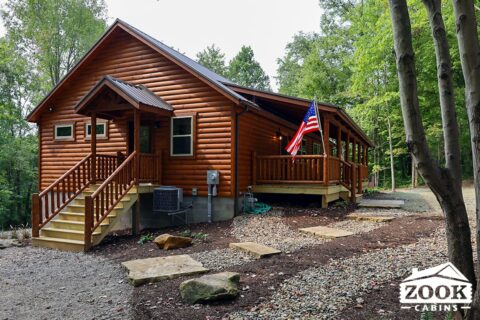 Sunset Ridge Cabin | Rancher | Luxury Log Home | Zook Cabins