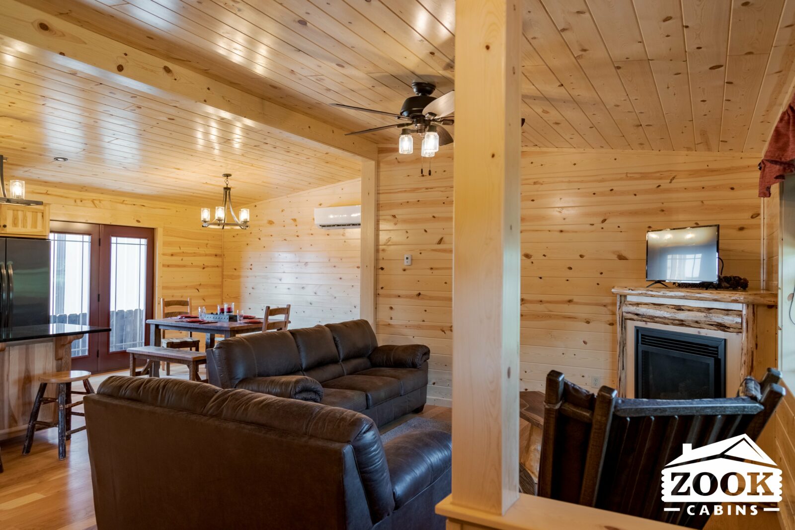 Sunset Ridge Cabin | Rancher | Luxury Log Home | Zook Cabins