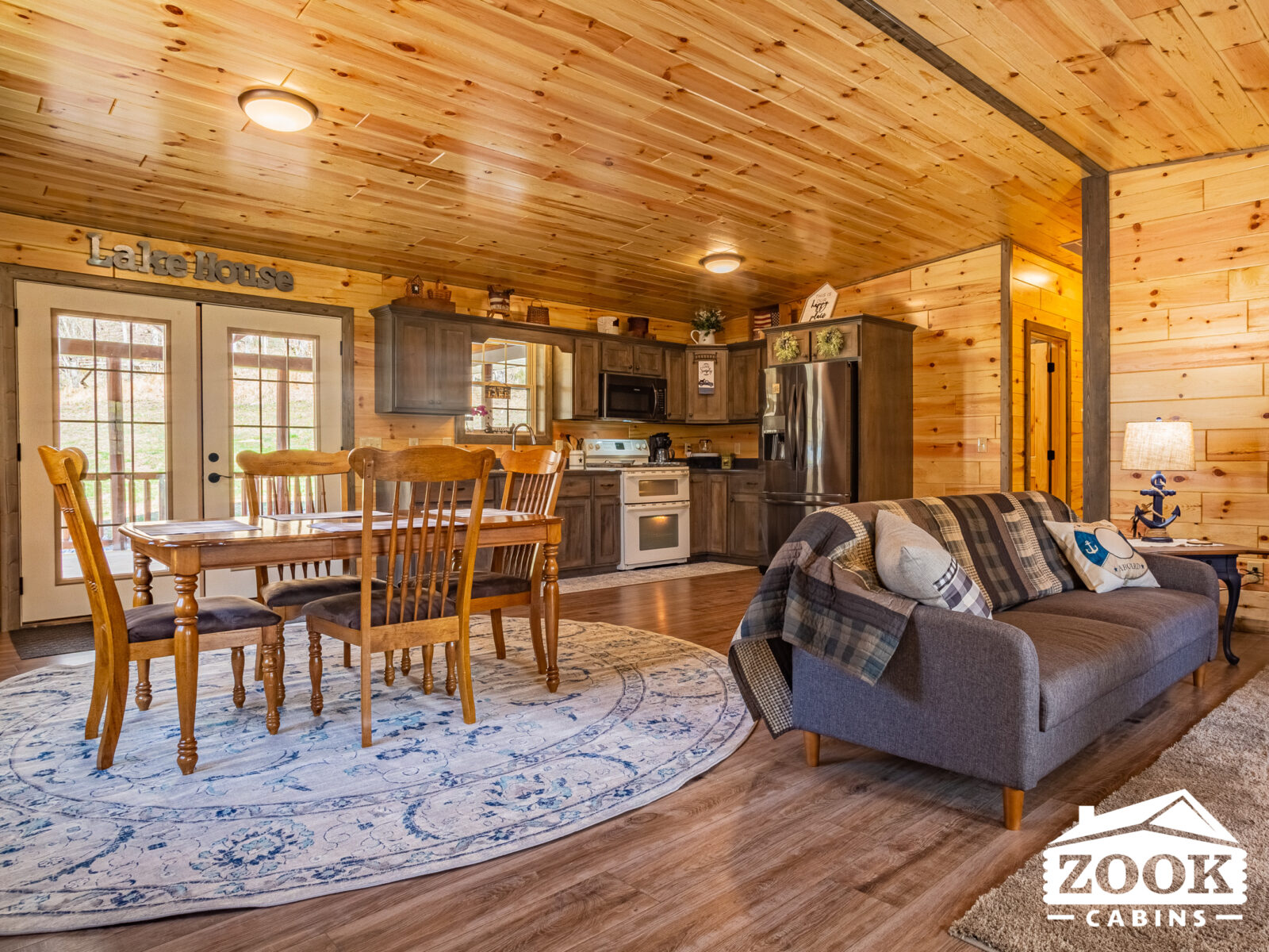 Sunset Ridge Cabin | Rancher | Luxury Log Home | Zook Cabins