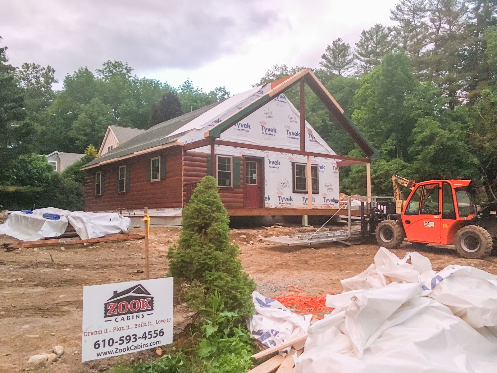 28x40 Settler Log Cabin In Massachusetts | Designed By Zooks