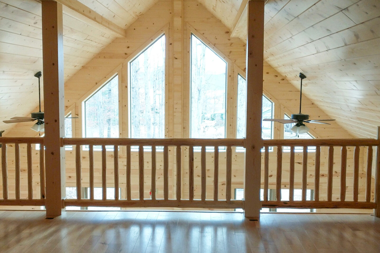 Timberline Cabin | 2 Story Cabin | Large Log Home | Zook Cabins