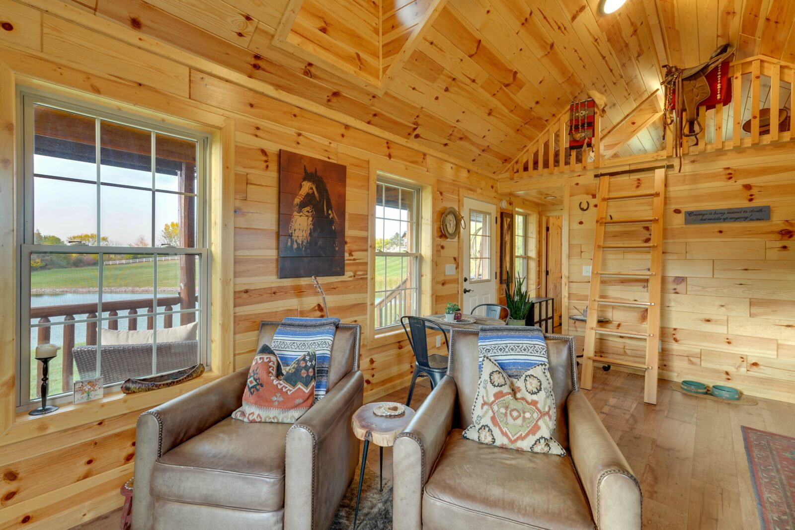 Beautiful Prefab Cabin In Adel IA | Zook Cabins