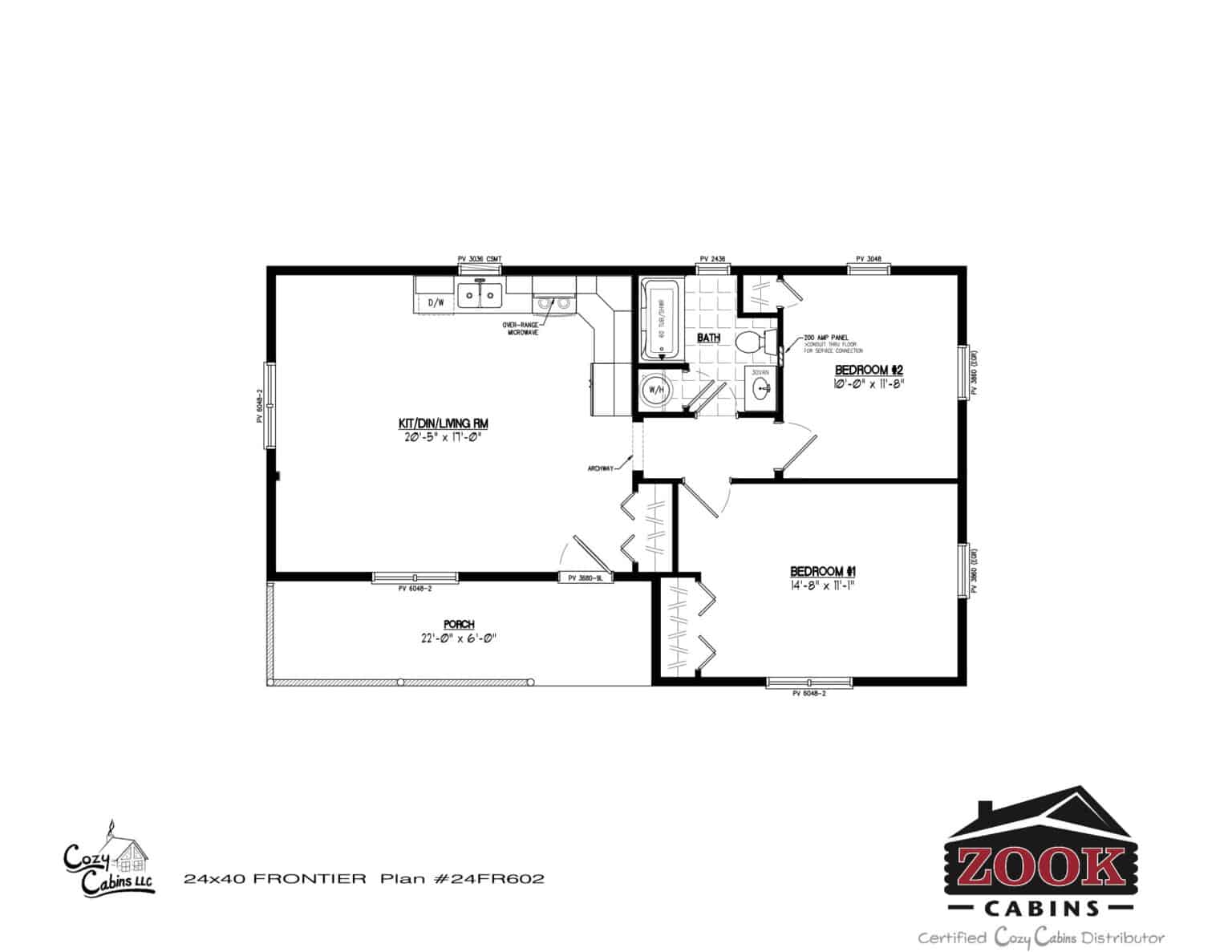 2022 Frontier Log Cabins | Frontier Log Homes By Zook Cabins